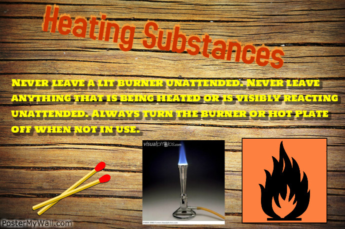 Heating Substances | PosterMyWall