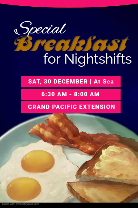 Special breakfast poster | PosterMyWall