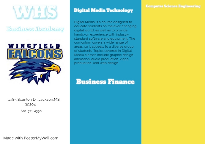 WHS Brochure | PosterMyWall