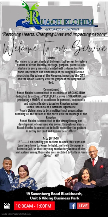 welcome to church flyer template (4) | PosterMyWall