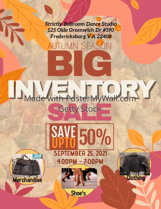 Autumn Inventory Sale | PosterMyWall
