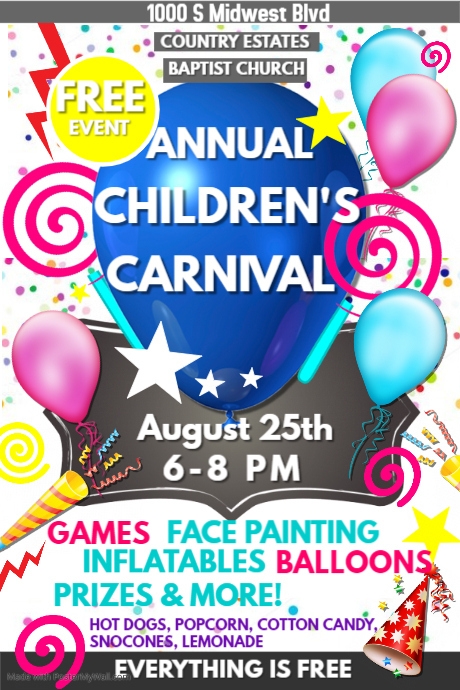 Copy of Kids Event | PosterMyWall