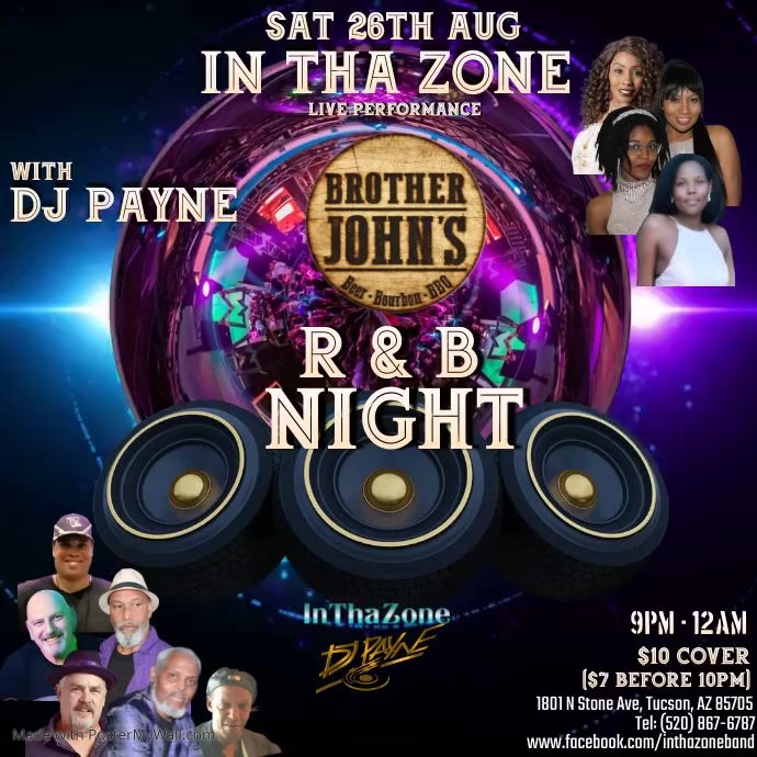 RNB & Hiphop night flyer | PosterMyWall