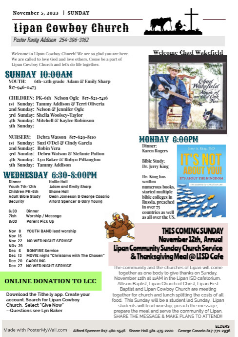 Church Newsletter Design (2) | PosterMyWall
