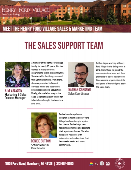 The Sales Support Team | PosterMyWall