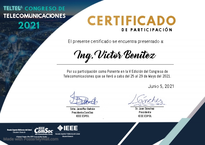 CERTIFICADO DE PARTICIPACION | PosterMyWall