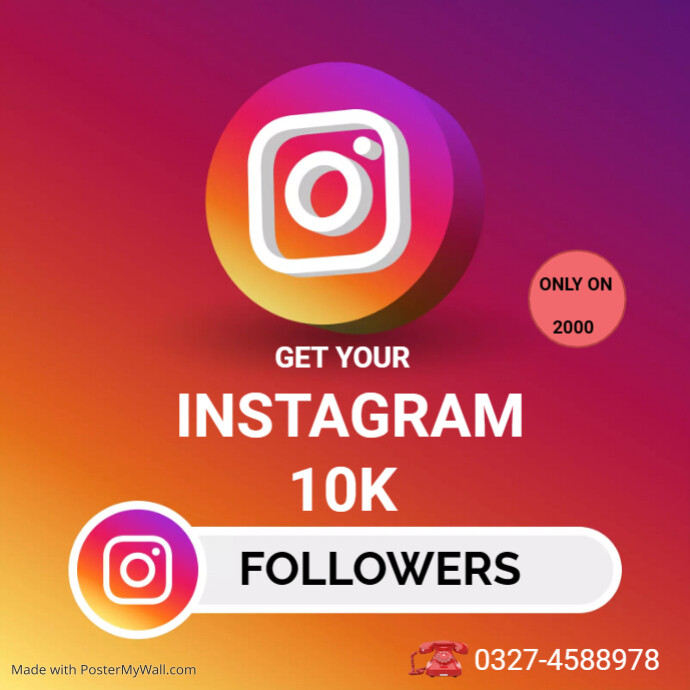 FOLLOW US ON SOCIAL MEDIA | PosterMyWall