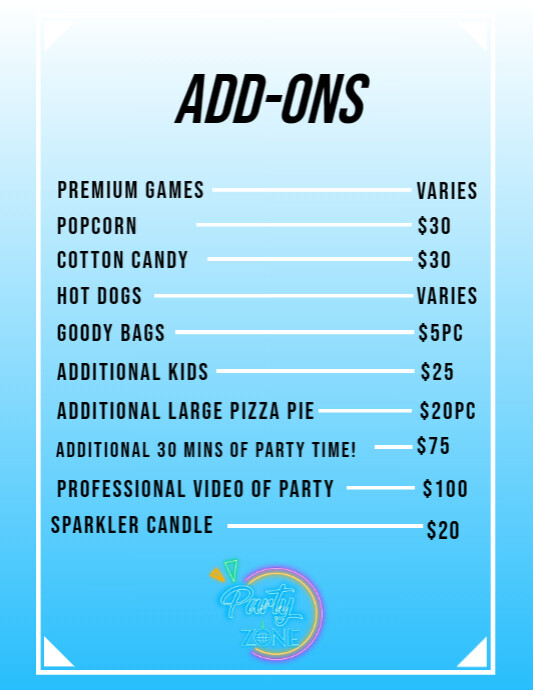 Addons | PosterMyWall