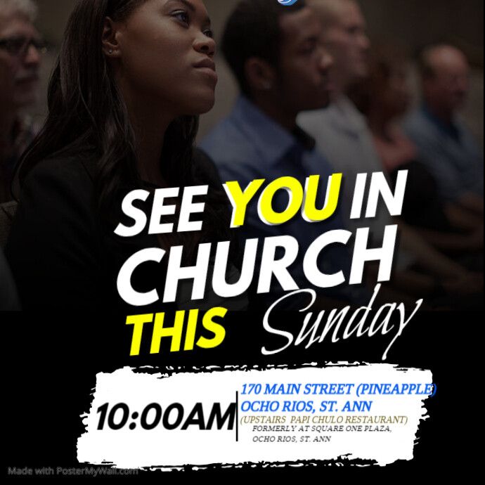 church flyer | PosterMyWall