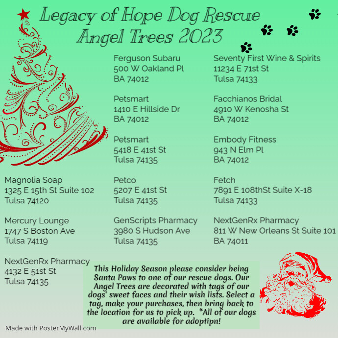 Angel Tree Flyer (1) | PosterMyWall