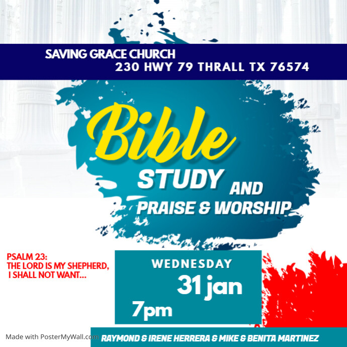 bible study | PosterMyWall