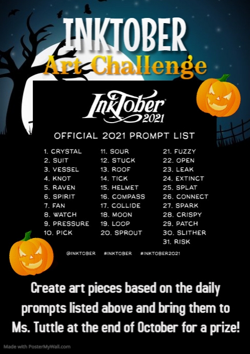 Inktober Flyer | PosterMyWall