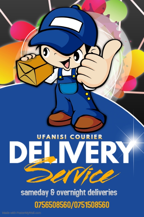 Copy of Delivery Service Poster | PosterMyWall