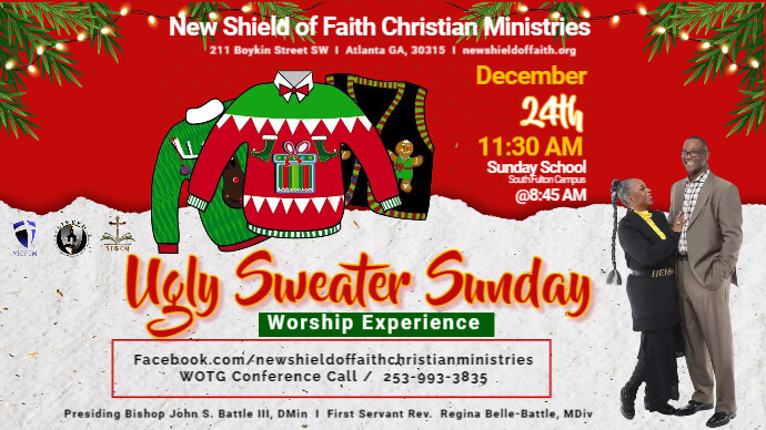 NSOF Ugly Sweater Sunday (1) | PosterMyWall