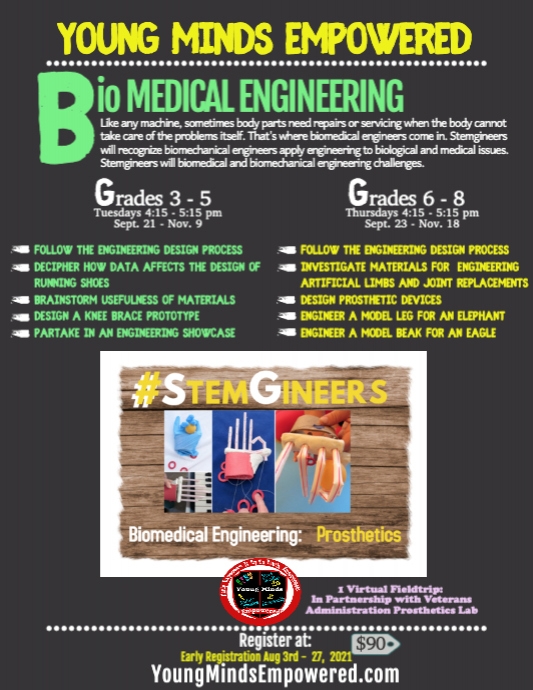 Copy of Bio-medical Engineering Flyer Fall 2021 | PosterMyWall