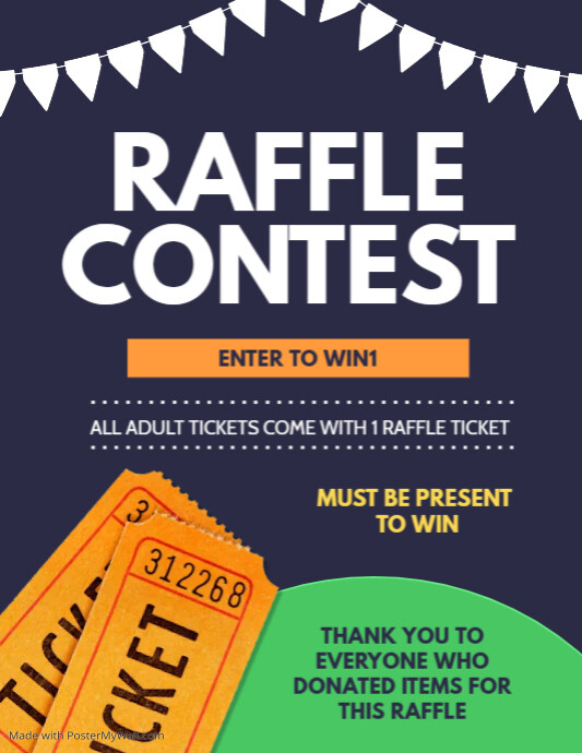 Raffle | PosterMyWall