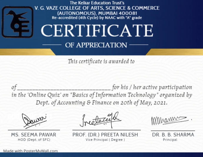 IT QUIZ | PosterMyWall