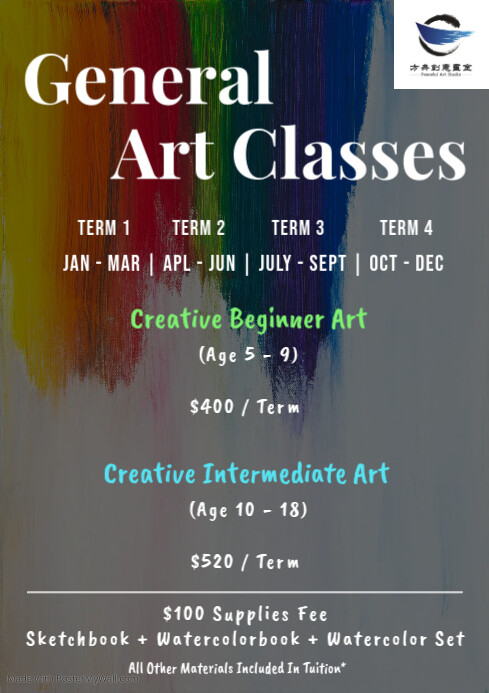 General Art Class Pricing | PosterMyWall