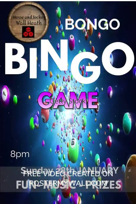 Bingo Fun game | PosterMyWall