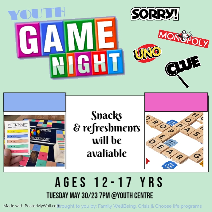 Game Night Flyer | PosterMyWall