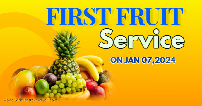 Copy of Fruitfulness flyer | PosterMyWall