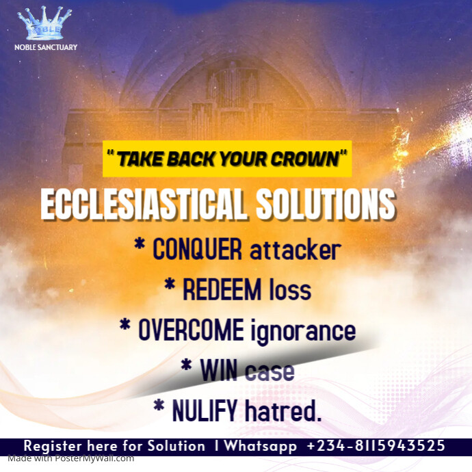 Church Event Flyer | PosterMyWall