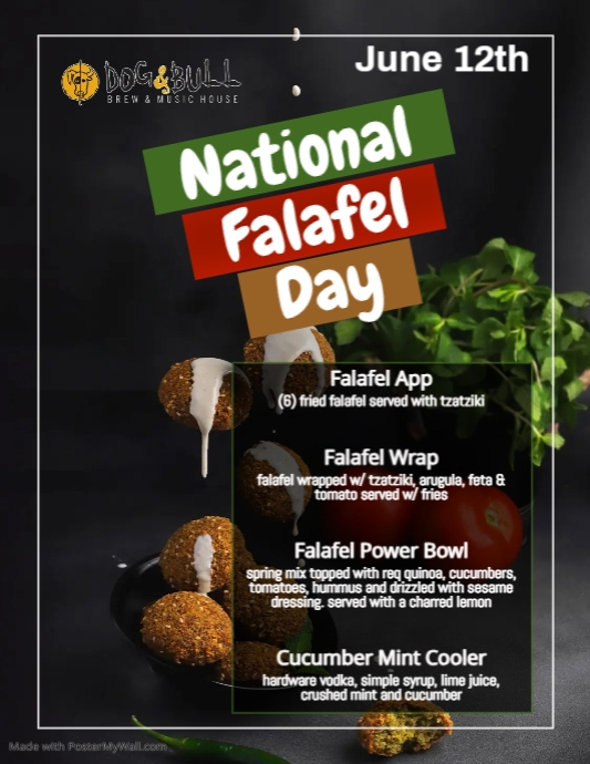 FALAFEL DAY | PosterMyWall
