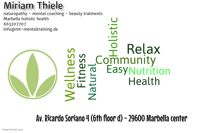 naturopathy in marbella | PosterMyWall