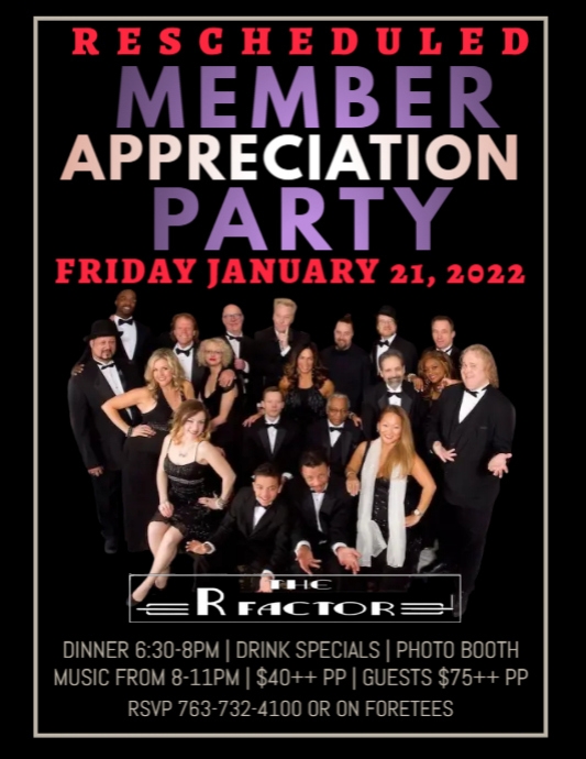 Member Appreciation Party | PosterMyWall