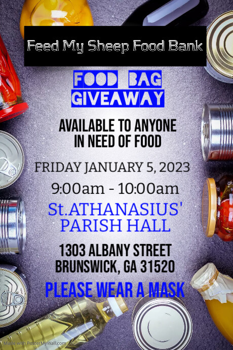 Copy of Covid-19 Food Bank Donation | PosterMyWall