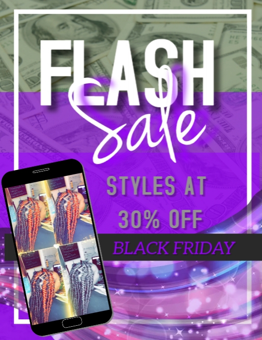 Copy of Flash sale flyer | PosterMyWall