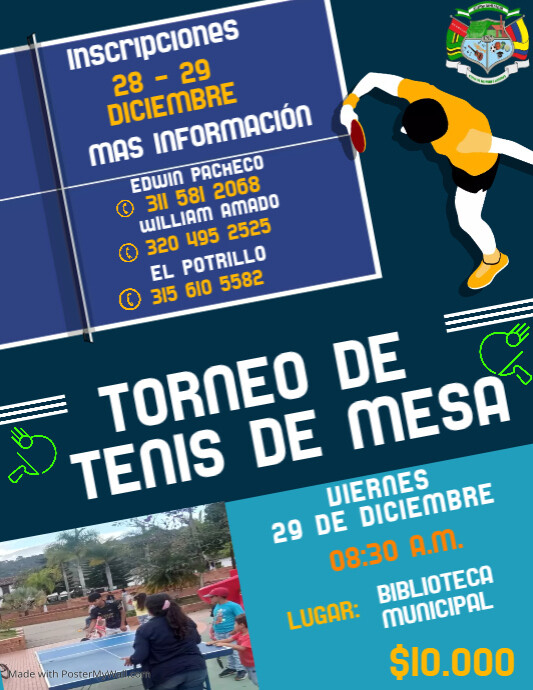 Table Tennis Tournament Flyer | PosterMyWall