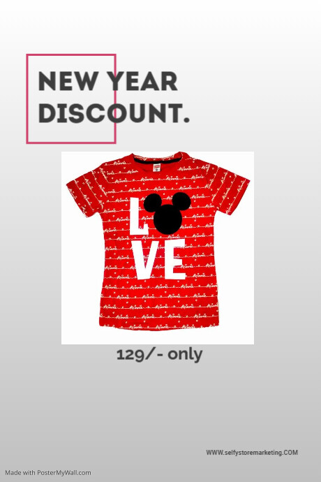 Discount Poster Flyer | PosterMyWall