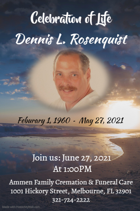 Copy of Beach Memorial | PosterMyWall