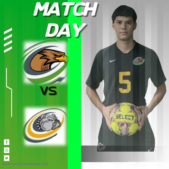 Player Profile Instagram Template | PosterMyWall