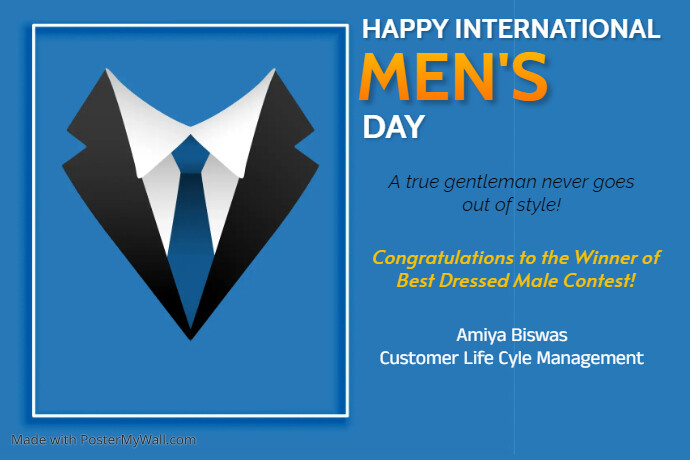 men's day poster | PosterMyWall