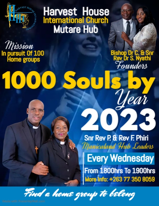 Copy of church impartations service | PosterMyWall