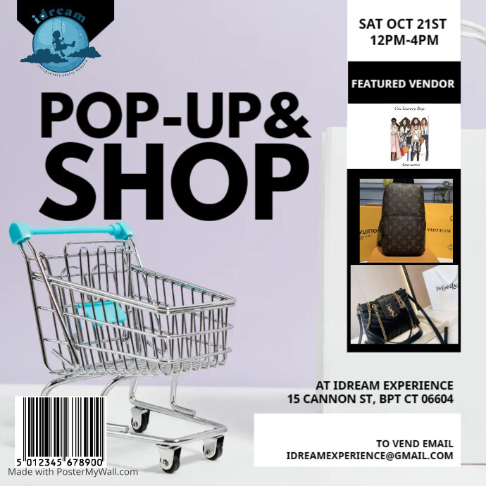 Pop Up Shop | PosterMyWall
