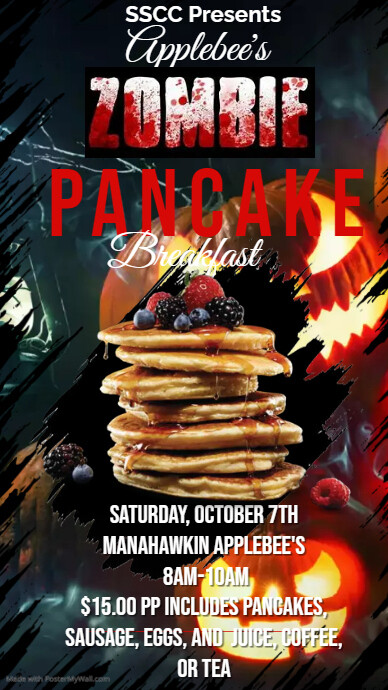 Happy Pancake Day Post | PosterMyWall