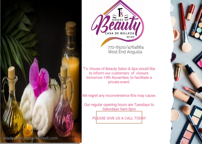 Beauty Salon Ad | PosterMyWall