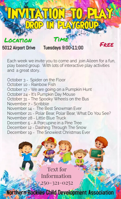 KIDS FUN DAY POSTER | PosterMyWall