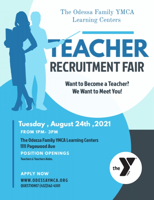 Copy of Copy of Copy of Teacher Recruitment Event Flyer | PosterMyWall