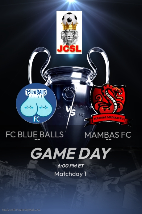 UEFA Champions League 2023 Fixture Poster | PosterMyWall