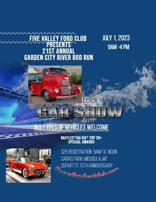 Classic Car Show Street Racing Flyer (4) | PosterMyWall