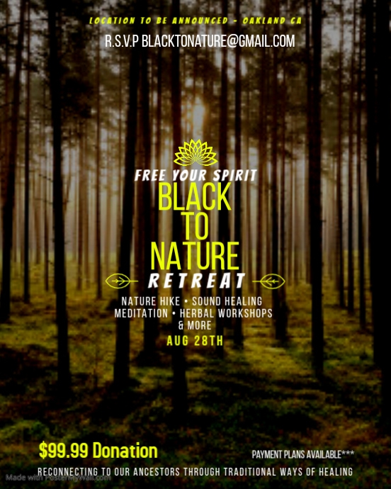 Copy of RETREAT POSTER | PosterMyWall