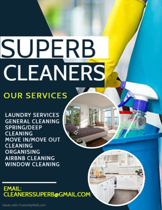 CLEANING SERVICE | PosterMyWall