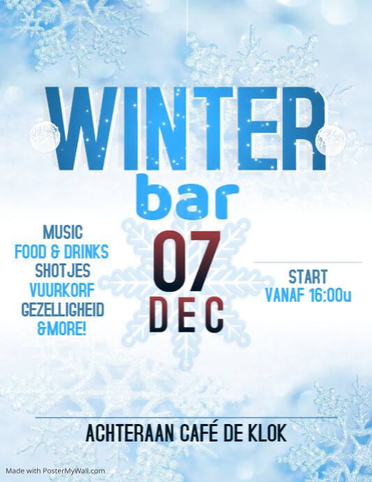 Copy of WINTER | PosterMyWall