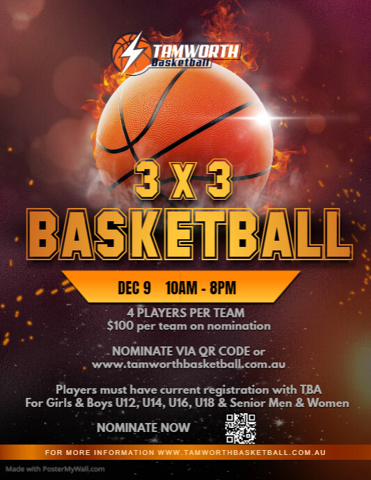 basketball 3 x 3 | PosterMyWall