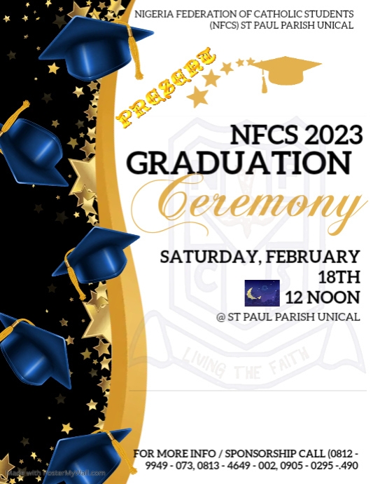 Copy of Graduation Ceremony | PosterMyWall
