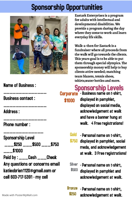 Copy of Yellow Eatery Deli Sponsorship Flyer | PosterMyWall